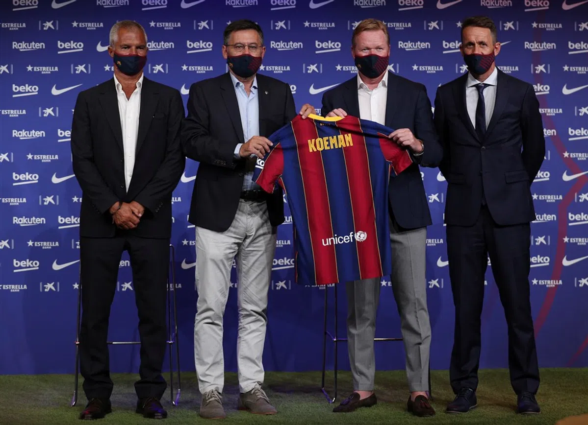 'Hopelijk wint Koeman de treble, Xavi zal plek maken voor zijn talent'