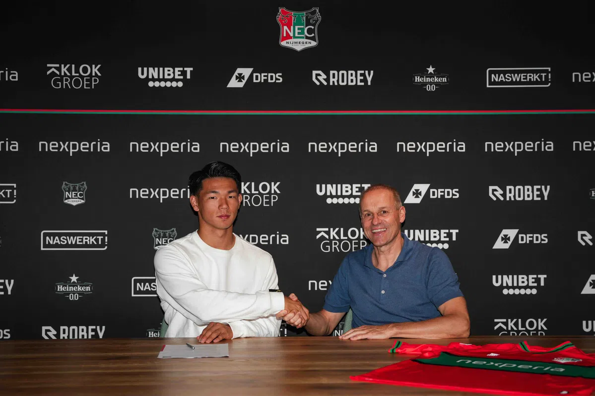 NEC presenteert derde Japanner: 'Shiogai heeft een ander profiel dan Ogawa'