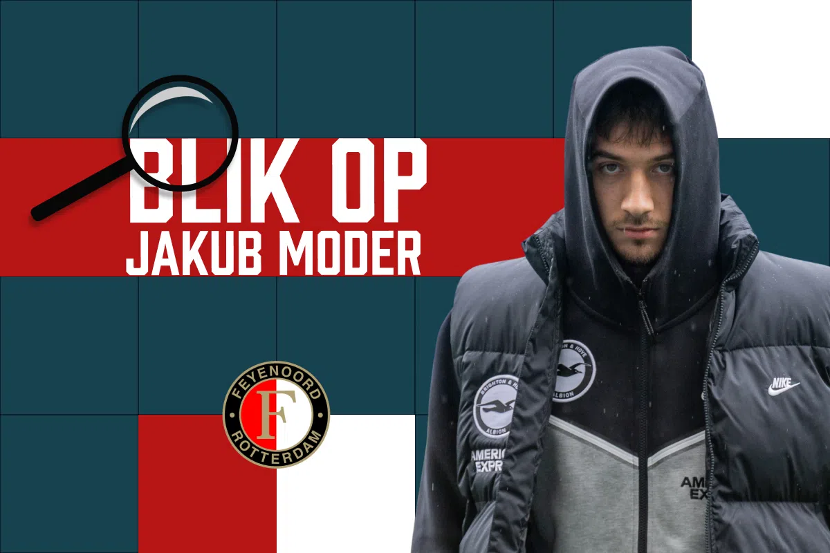 Jakub Moder staat model voor nieuw beleid Feyenoord