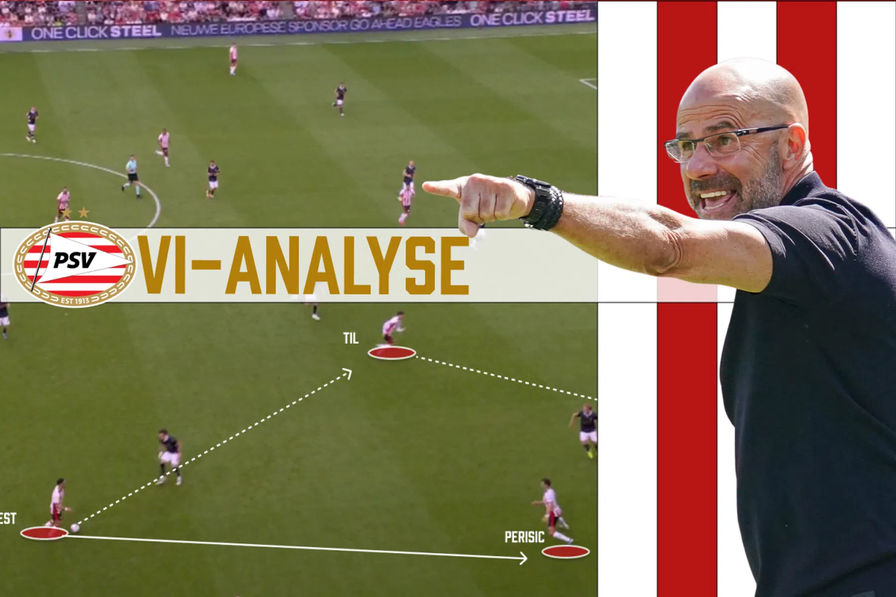 PSV dankt Johan Cruijff Schaal aan dynamische Sergiño Dest