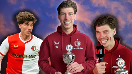 Feyenoorder Bos Speler van de Maand: 'Robben was mijn idool'