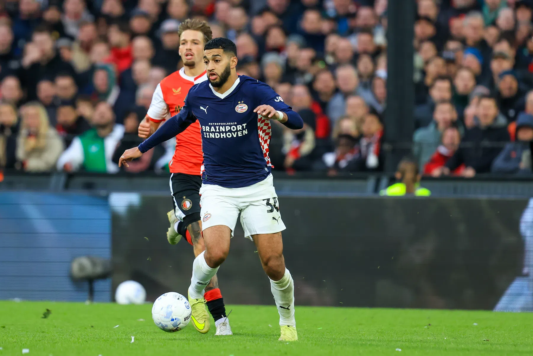 Saibari zet historische prestatie neer met hattrick tegen Feyenoord