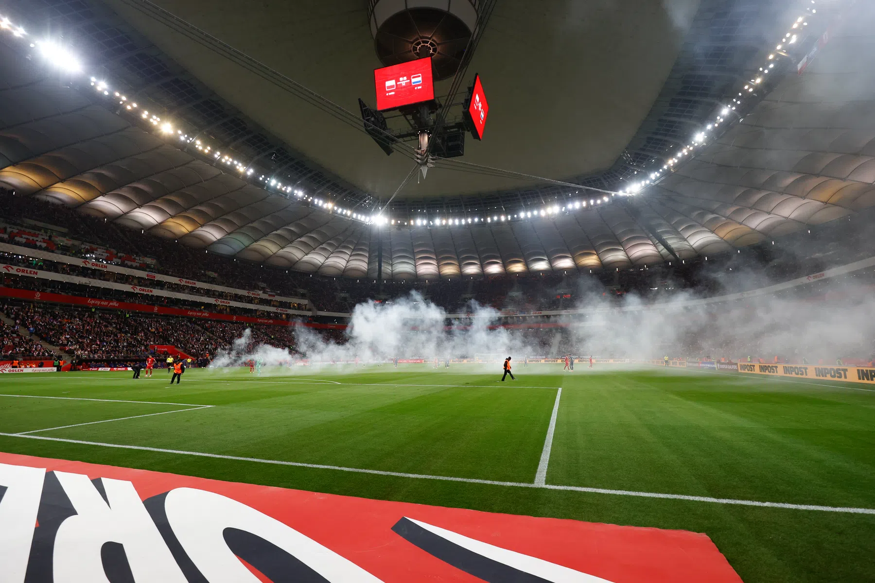 Poolse media zien vuurwerkincident avond overschaduwen