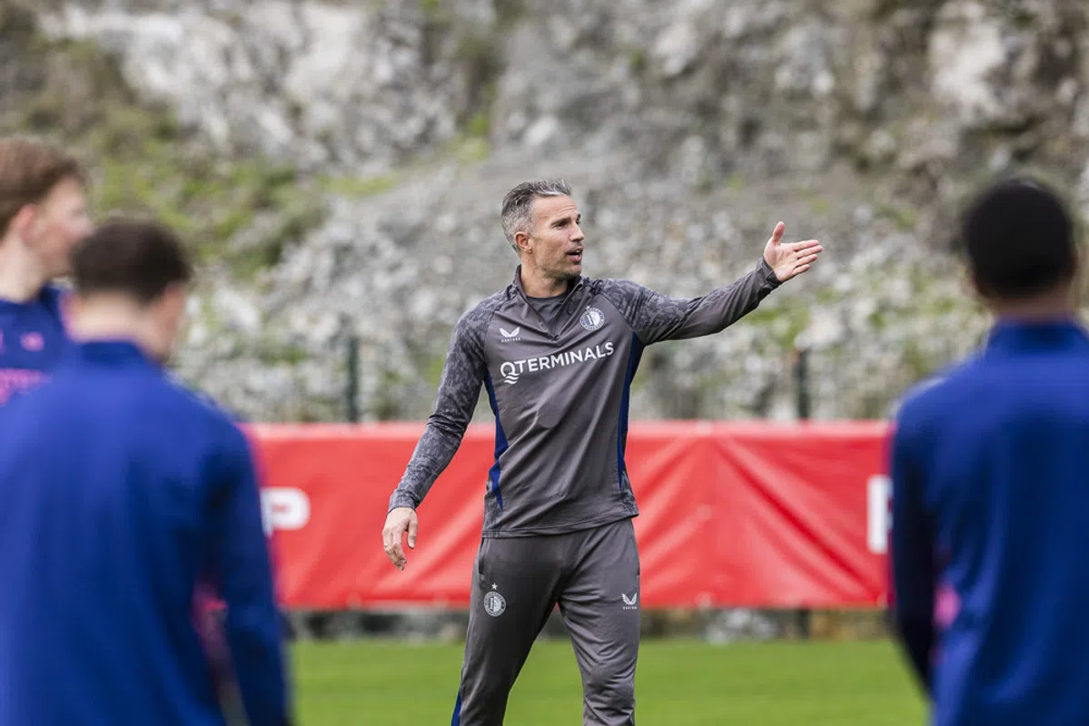 Wat Robin van Persie ziet als hij in de spiegel kijkt