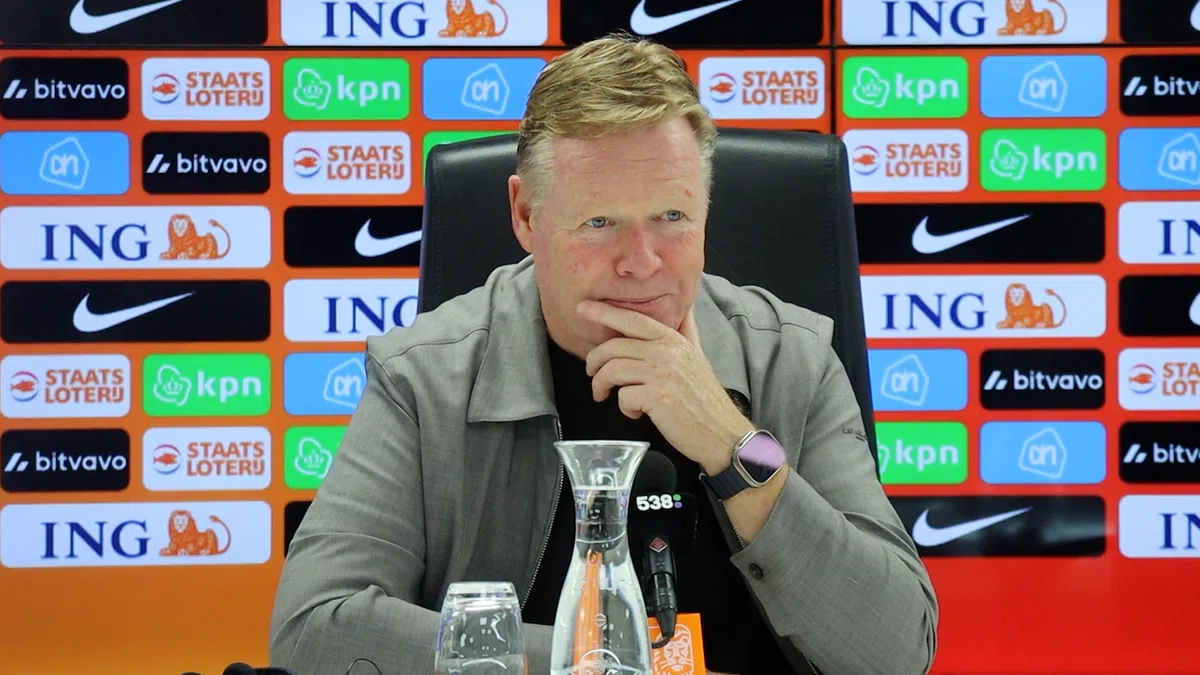 Koeman grapt over Dumfries: 'Had hem liever bij Barça gezien'